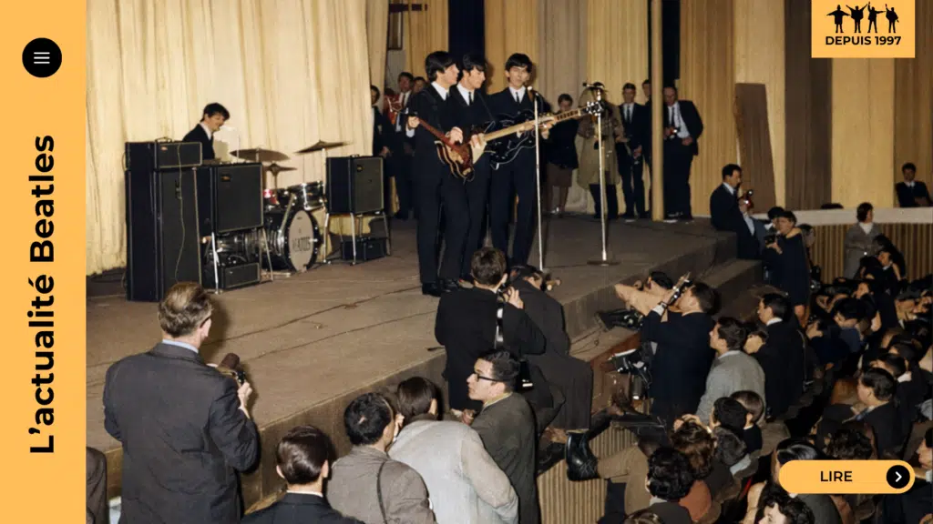 Beatles 15 janvier 1964 : Paris, Versailles, George V et la bascule